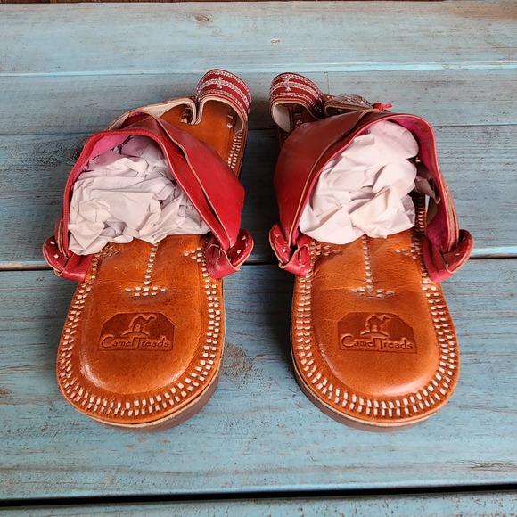 Camel Threads | Shoes | Saudi Madas Sandals Unisex M 9 W 1 Red Maroon ...